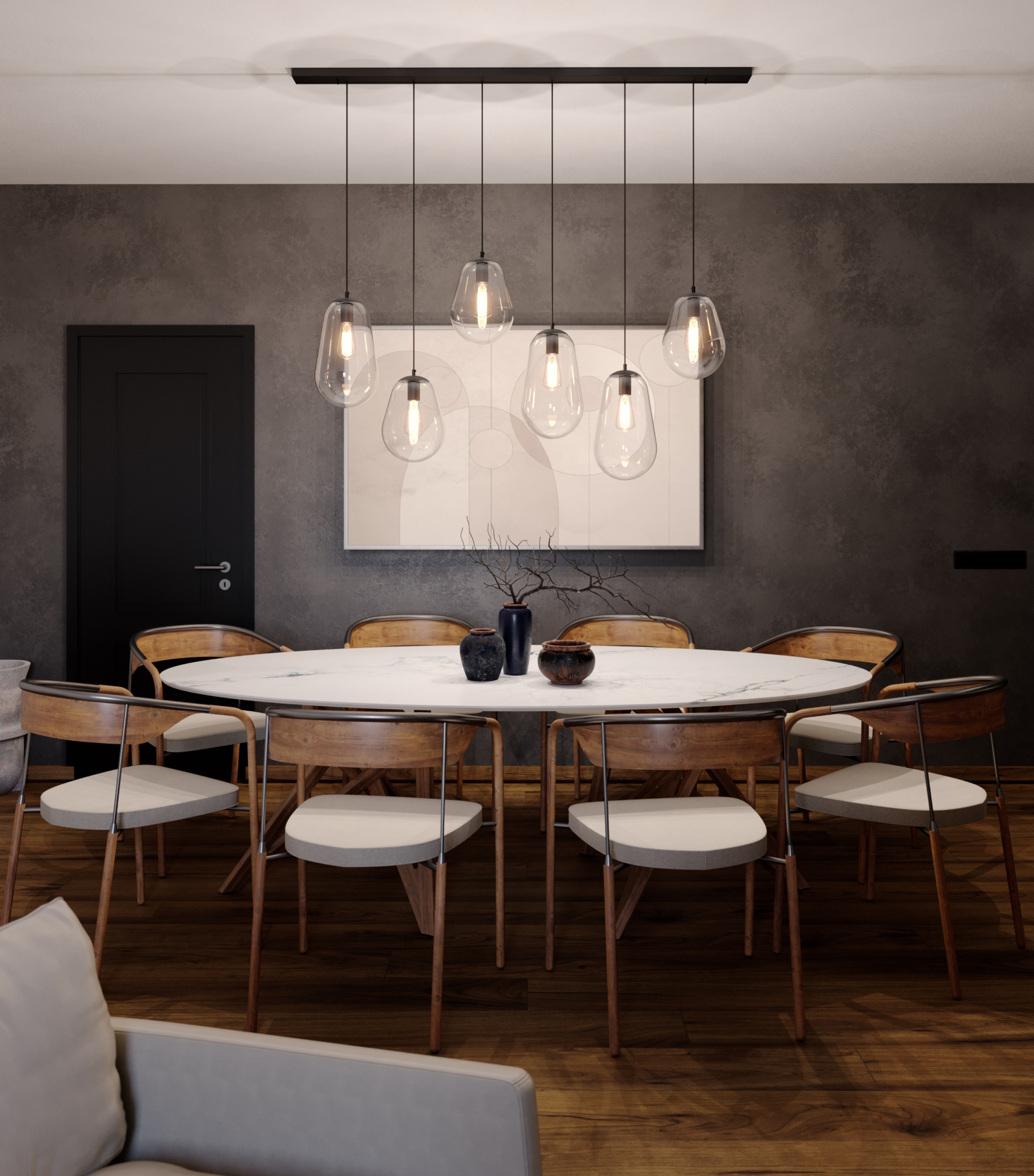 Illuminazione a sospensione con Sistemi componibili